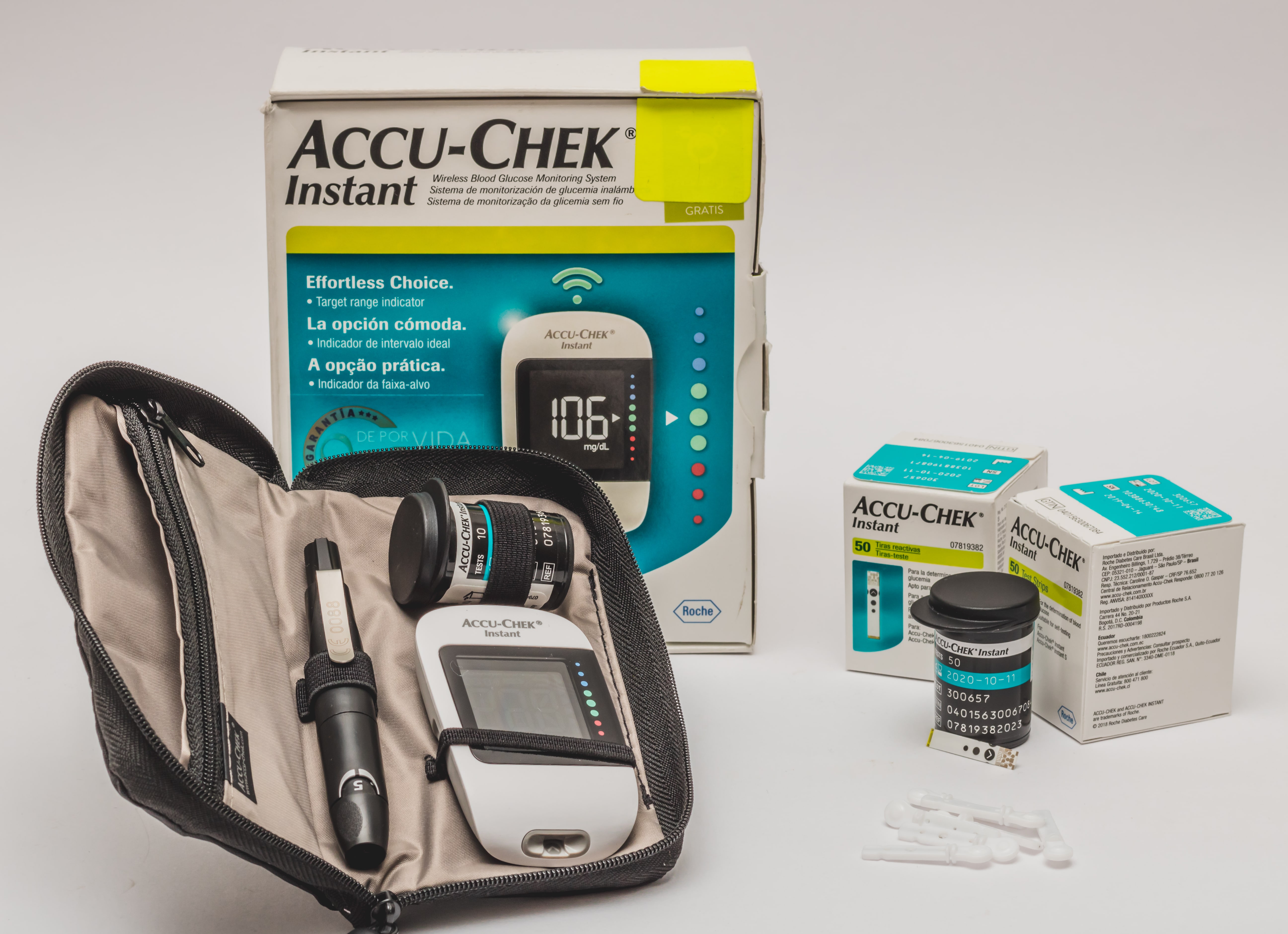 Roche Analizador Accu chek Instant REBIO Distribuidor M x Rebio